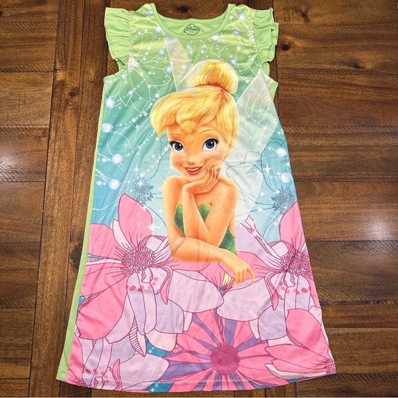 Disney | Pajamas | Disney Ferries Tinkerbell Sleep Nightgown Green Size ...